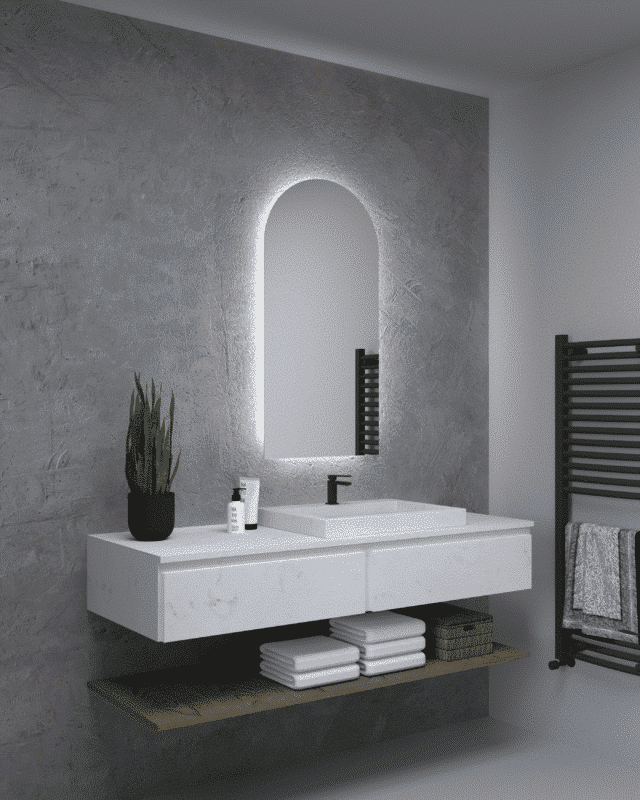 ARCO LED spogulis - STIKLA SERVISS